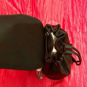 Forever 21 | Bags | Forever 2 Faux Leather Black Mini Backpack Nwt ...